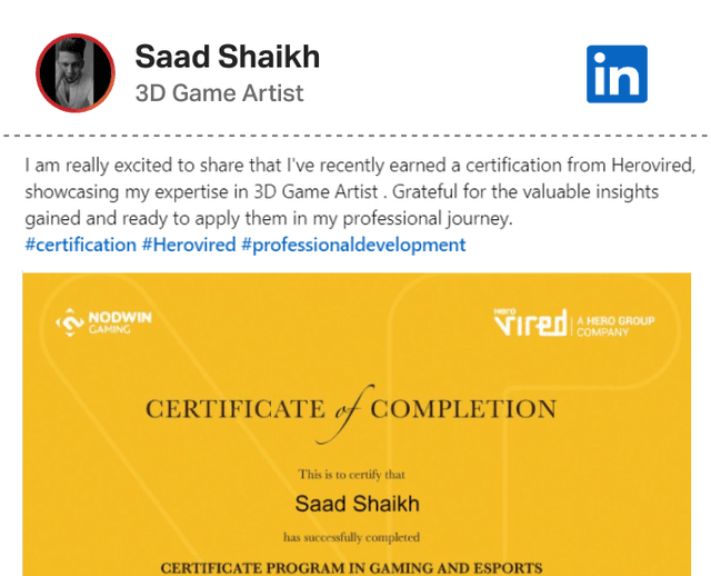 Best Gaming and Esports Course Online with Certificate